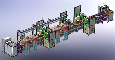 Air Speaker Rear Cover Assembly Line 3d Model Cgtrader