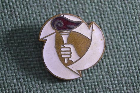 Купить Знак значок Тяжелый металл эмали Факел Япония 4 цены фото описание