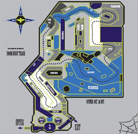 Haunted Mansion Map On Behance