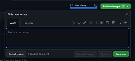 Pr Review Actions Dont Work `one Click Review Submission` · Issue