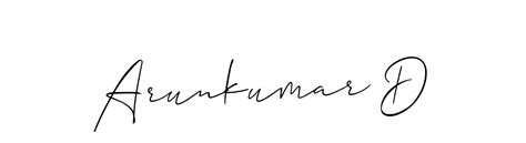 71 Arunkumar D Name Signature Style Ideas Professional Esignature