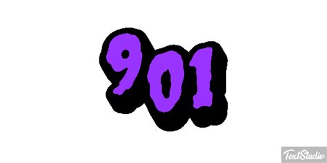 901 Number Animated  Logo Designs