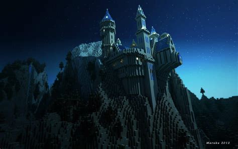 Minecraft Night Wallpapers Wallpaper Cave