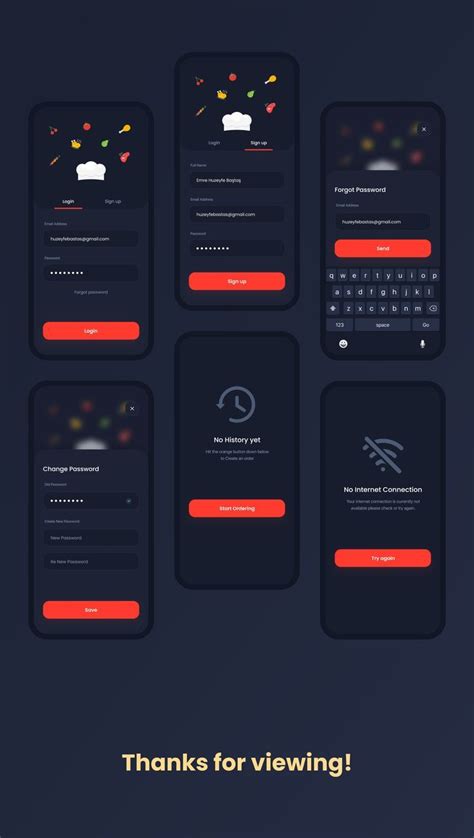 Food Delivery Ui Kit Figma Ios Ui Kit Artofit