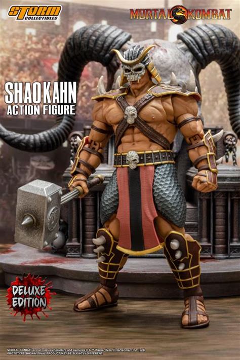 Mortal Kombat Shao Kahn Deluxe Ver 112 Scale Bbts Exclusive Action