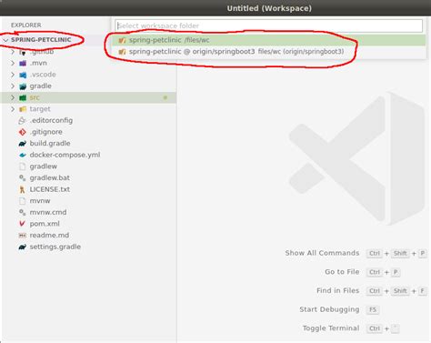 Browse Repository From Here Folderfile Tree Not Shown Before