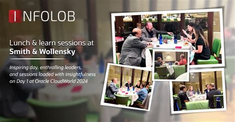 Infolob On Linkedin Oracle Cloudworld Enthusiastic Leaders Ocw24 Innovation Cloudnative…
