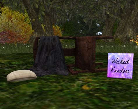 Second Life Marketplace [gj] Gacha Junky Castaway Bed Rare 1