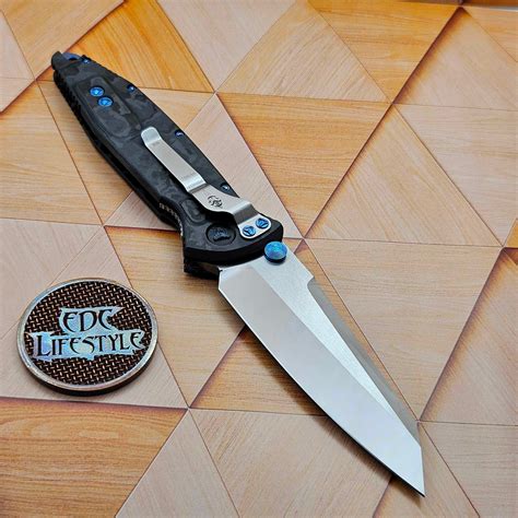 Marfione Custom Socom Elite Warcom Mirror Polish Fat Carbon Wblue Ti
