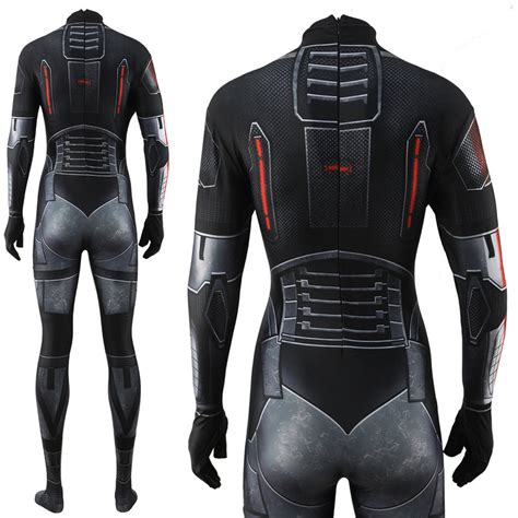 Mass Effect Femshep N7 Armor Cosplay Jumpsuit Combat Battle Suit