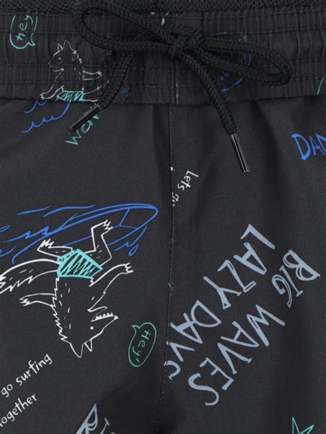 Шорты плавательные для мальчиков Joss арт 114476 черный цвет — купить за 749 руб со скидкой 50