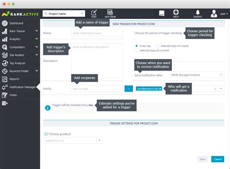 Notification Manager Rankactive All In One Seo Platform