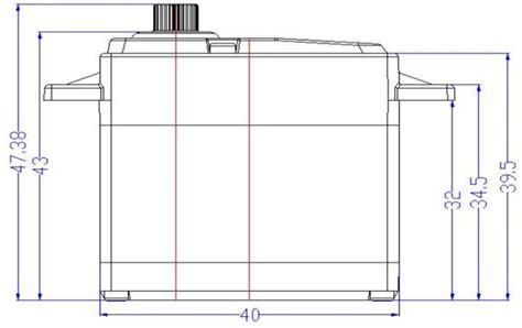 Buy High Torque Waterproof Digital Servo With Magnetic Encoder DF SER DFRobot