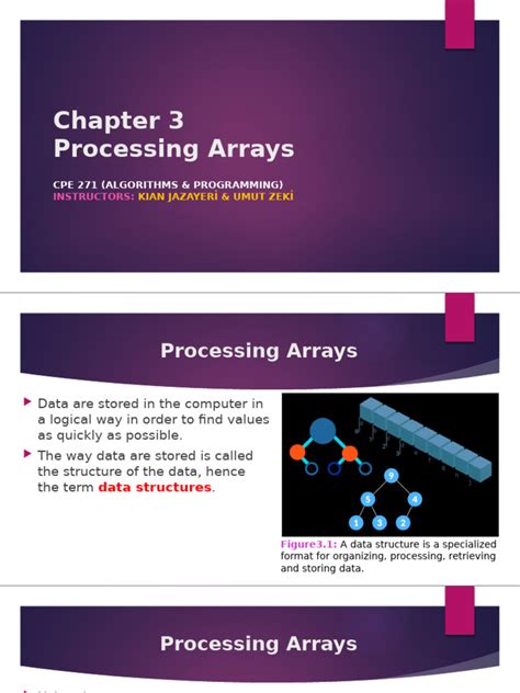 Ch2 Two Dimensional Arrays Pdf
