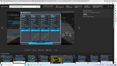 Cant See Sensitivity Boxes Correctly User Interface And Activities Microsoft Flight Simulator