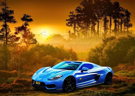 The Car In The Jungle World Greeting Card By Mohamed Batni
