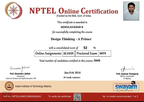 Nptel Iitmadras Designthinking Innovation Problemsolving