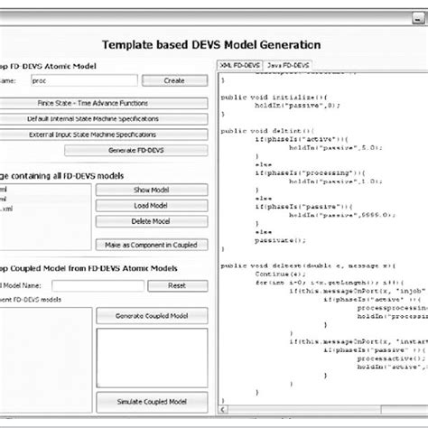 Gui Snapshot Of The Devssoa Client Hosting Distributed Simulation
