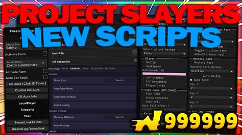 👹update 1 Project Slayers Script Hack Op Auto Farm Invisible Spin Any Clan Pastebin