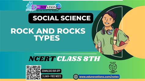 Rock And Rocks Types Ncert Class 8 Social Science Cbse Youtube