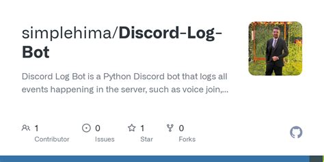 Github Simplehimadiscord Log Bot Discord Log Bot Is A Python