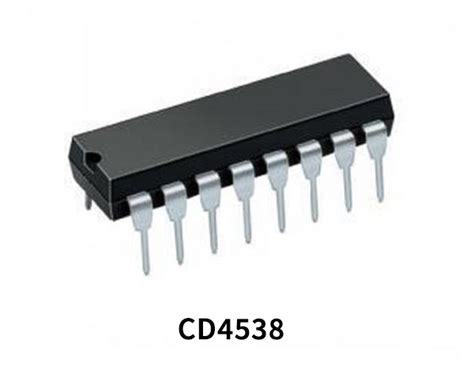 Cd4538 Dual Precision Monostable Multivibrator Datasheet Cd4538 Dual Precision Monostable Multivibrator Datasheet