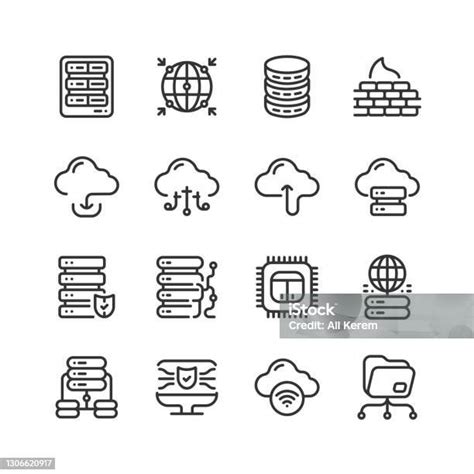 웹 호스팅 서버 글로벌 네트워크 데이터베이스 네트워크 방화벽 아이콘 메인프레임에 대한 스톡 벡터 아트 및 기타 이미지 메인프레임 아이콘 0명 Istock