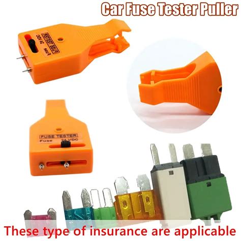 Dc 24v Fuse Tool Auto Fuse Tester And Puller Tool Dc 24v Multi