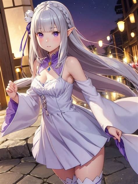 Emilia エミリア Anime Anime Characters Rezero Emilia