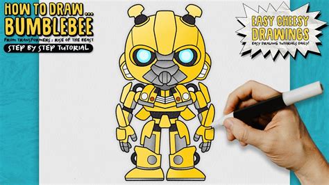 How To Draw Bumblebee Transformers Drawing Tutorial