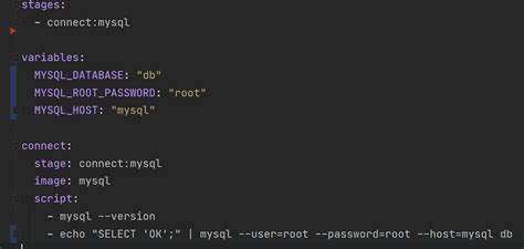 Continuous Integration Gitlab Ci Unknown Mysql Server Host Mysql 22 Stack Overflow