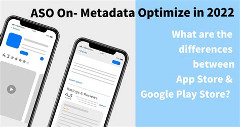 aso on metadata optimization in 2022 what are the differences between