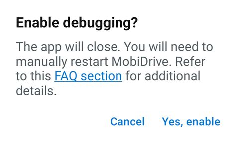 How To Enable Debug Logging In MobiDrive Android MobiSystems