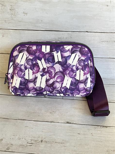 BTS Bubbles And Logo Animated Print Louie Waist Pack Medium Size Etsy