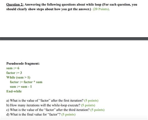 Solved Question Answering The Following Questions About Chegg