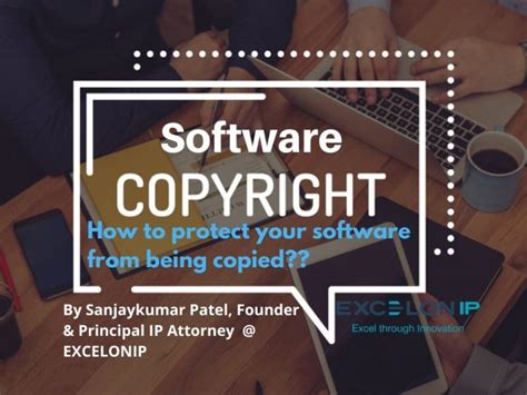 Software Copyright Registration Excelon Ip Patent Trademark Copyright Ip Services