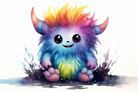 Funny Monster Drawings Creature Artwork Graphic By Ranya Art Studio