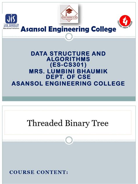 Threaded Binary Tree 240923 130940 Pdf Computer Programming