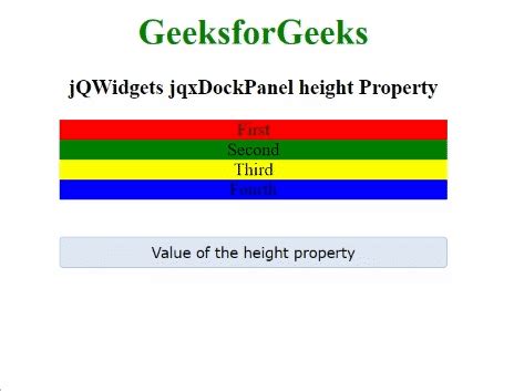 jQWidgets jqxDockPanel height 属性 码农参考