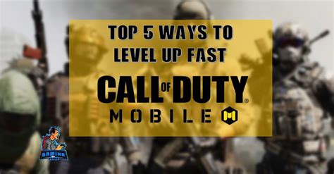 How To Level Up Fast In Call Of Duty Mobile 5 Things You Should Know