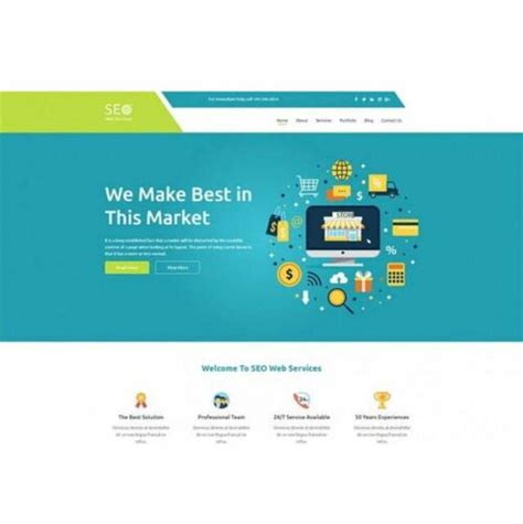 Seo Web Service Html Template Primeone Estore
