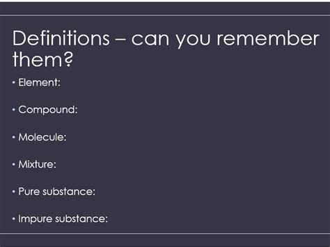 Chemical Analysis Revision Teaching Resources