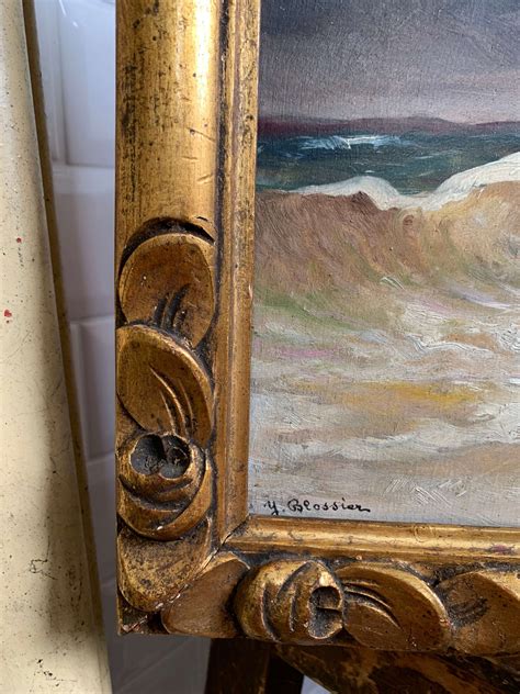 Ancien Paysage Marin This Is Vintage