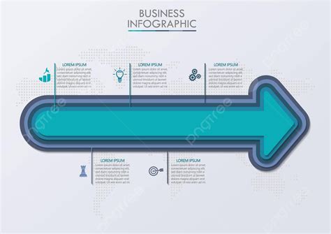 Infographic Icons For Abstract Business Data Visualization Timeline Template Vector Navigation