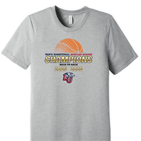 Liberty Mens Basketball Back To Back Regular Season Champions Youth T