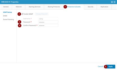 Avamar How To Create Modify Verify Unity NDMP User Settings Dell UK