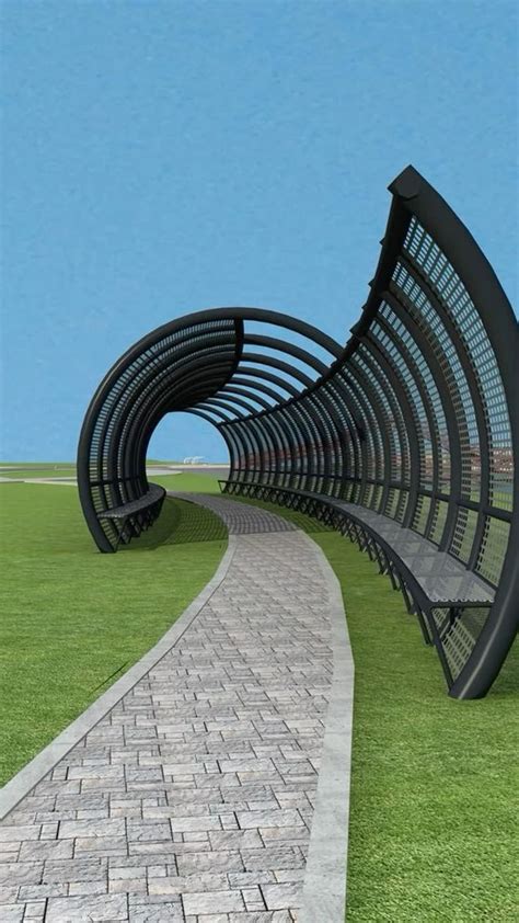 Concept Related To Nature Or Biomimicry Landscape Architecture Design Pavilion Architecture