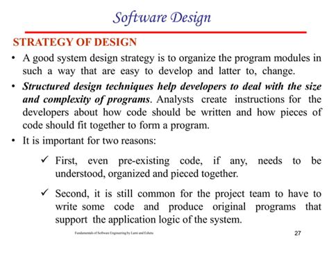 Chapter 5 Software Design Of Software Engineeringpptx