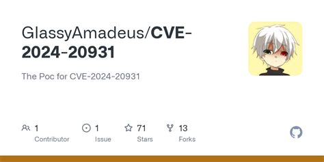 Github Glassyamadeuscve 2024 20931 The Poc For Cve 2024 20931