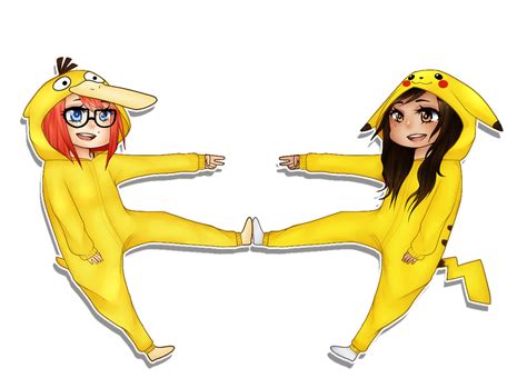 [ Psyduck And Pikachu ] By Annasuu On Deviantart